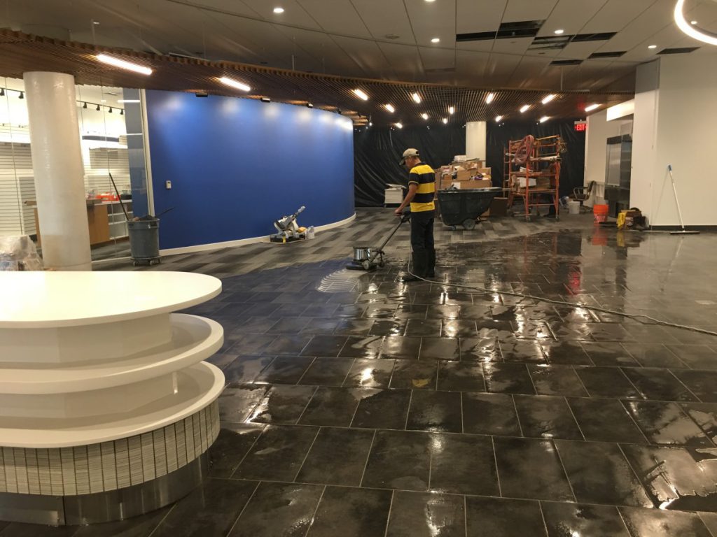 Lockheed Martin Floors Construction Clean Up in Dallas, TX | Grubbs ...