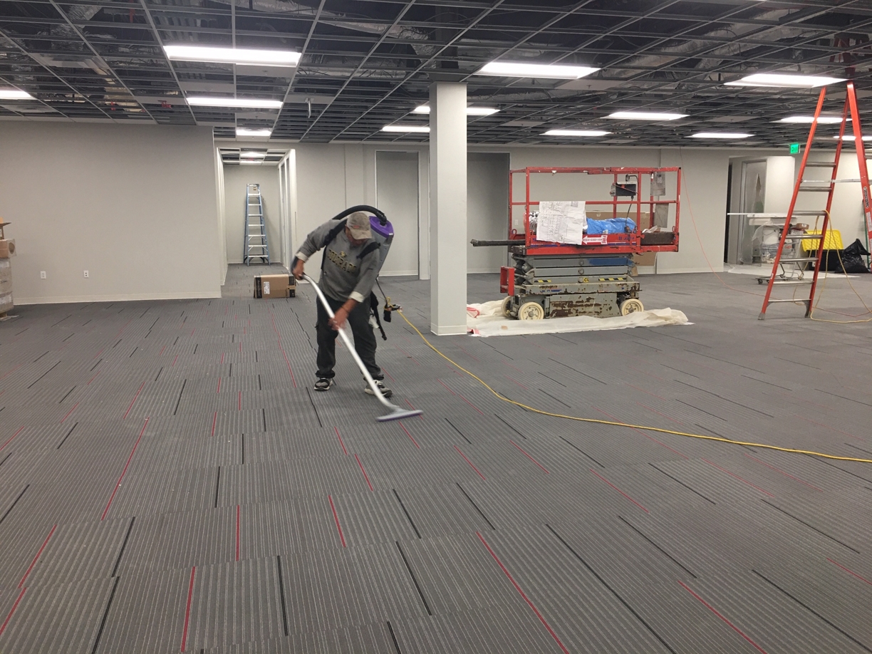 Large Retail Mall Store Rough Post Construction Clean Up in Dallas, TX ...