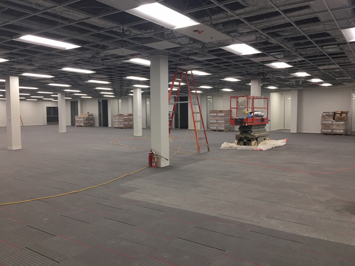Large Retail Mall Store Rough Post Construction Clean Up in Dallas, TX ...