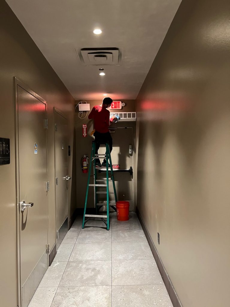 Starbucks Coffee Post Construction Cleaning at Preston Stonebrook ...