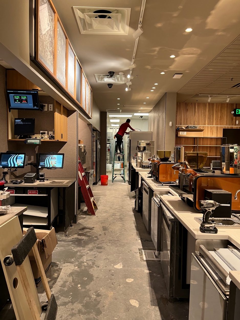Starbucks Coffee Post Construction Cleaning at Preston Stonebrook ...