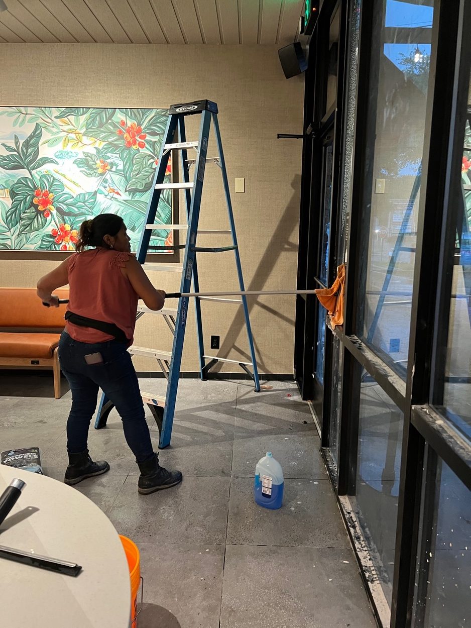 Starbucks Coffee Post Construction Cleaning at Preston Stonebrook ...