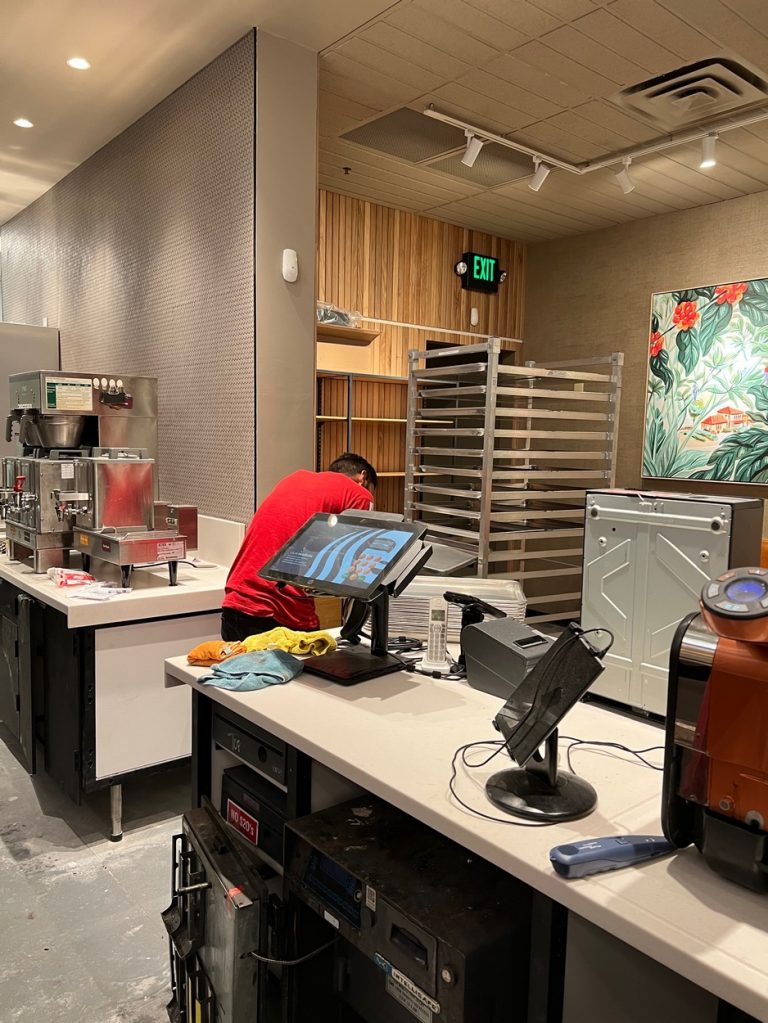 Starbucks Coffee Post Construction Cleaning at Preston Stonebrook ...