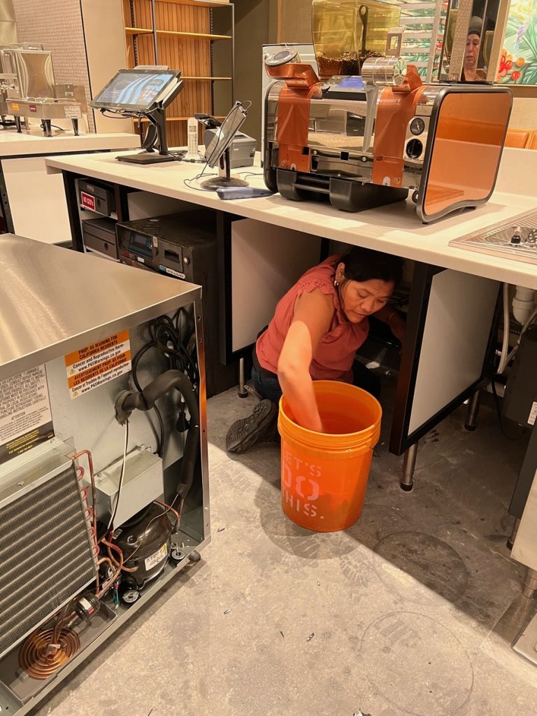 Starbucks Coffee Post Construction Cleaning at Preston Stonebrook ...