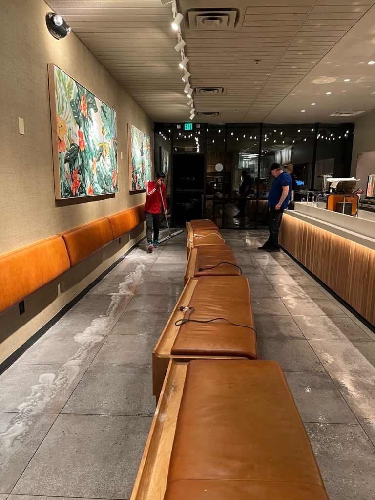 Starbucks Coffee Post Construction Cleaning at Preston Stonebrook ...