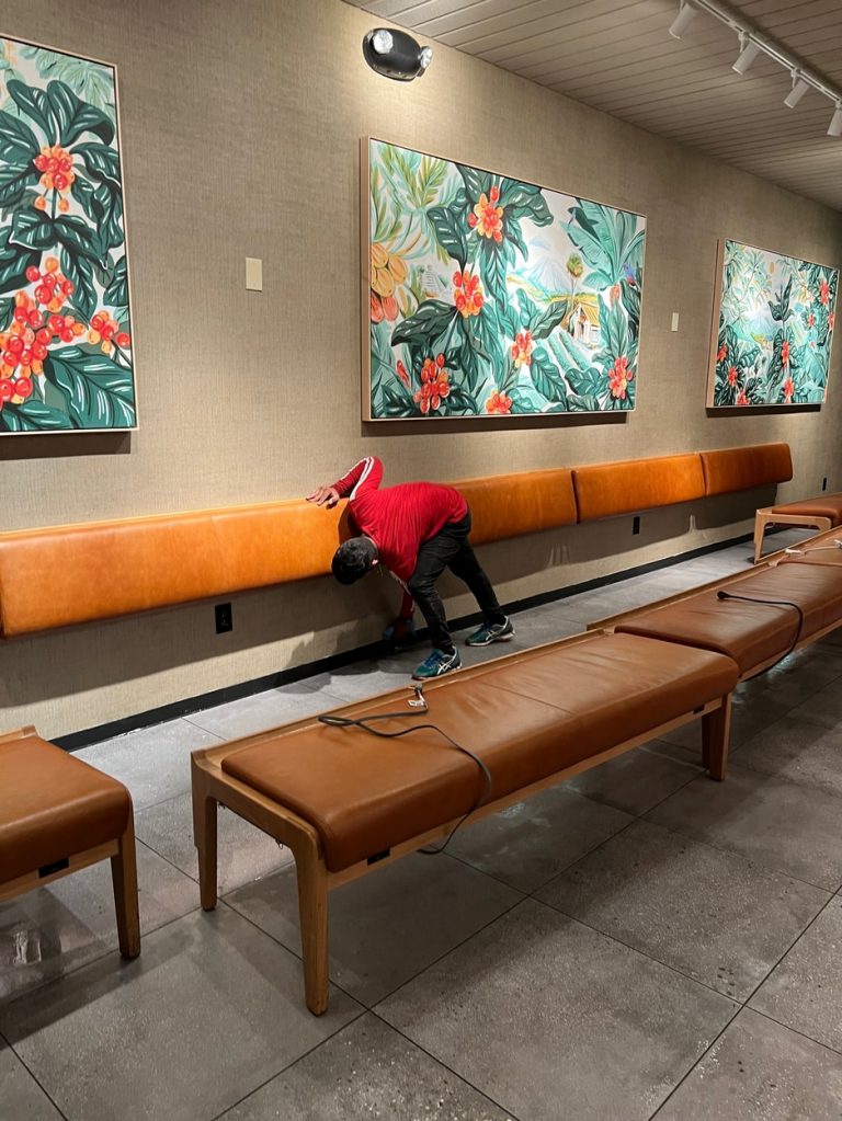 Starbucks Coffee Post Construction Cleaning at Preston Stonebrook ...