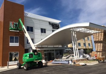 Hotel Marriott Post Construction Windows Cleaning in Van, TX | Grubbs ...